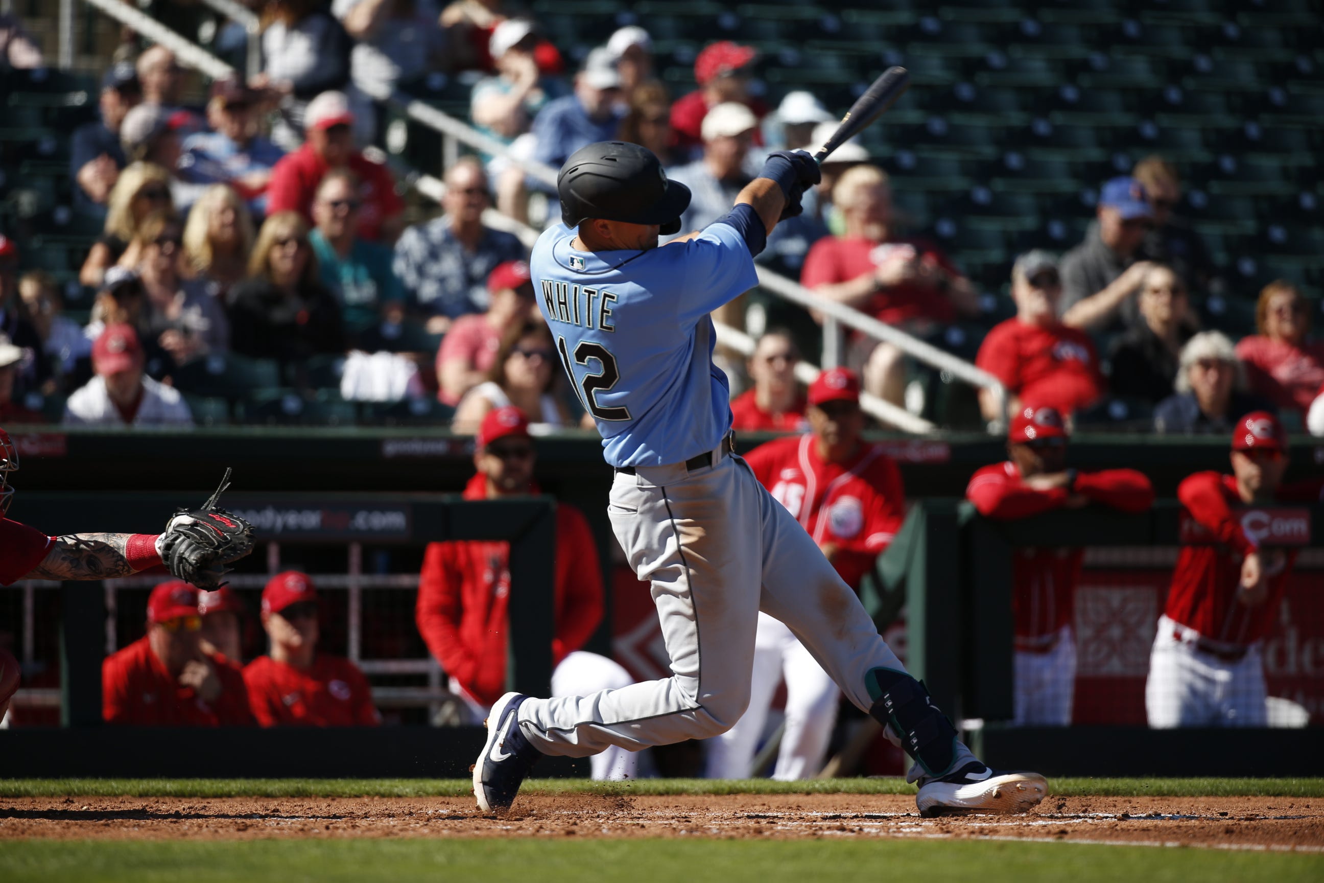 Checking in with first baseman Evan White. | by Mariners PR | From the ...
