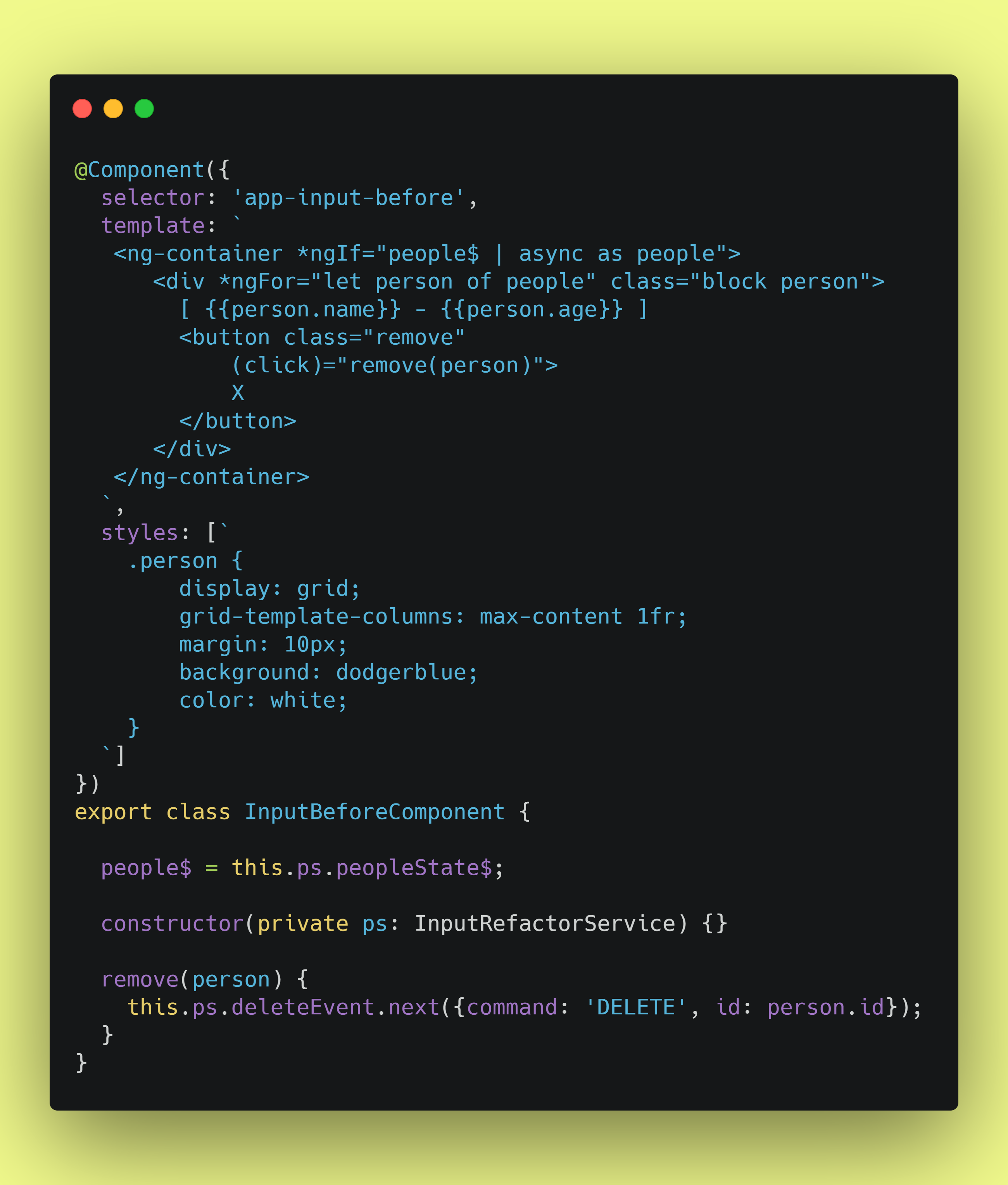 Angular Refactoring Examples. Common patterns, tips & tricks, for… | by ...