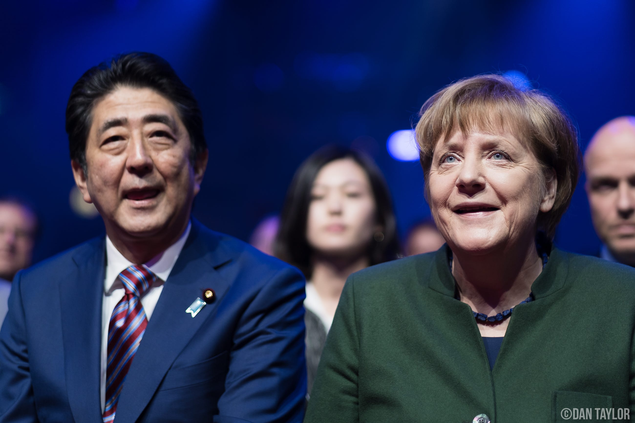 CeBIT 2017 with Ray Kurzweil, Nolan Bushnell, Angela Merkel, and Shinzō ...