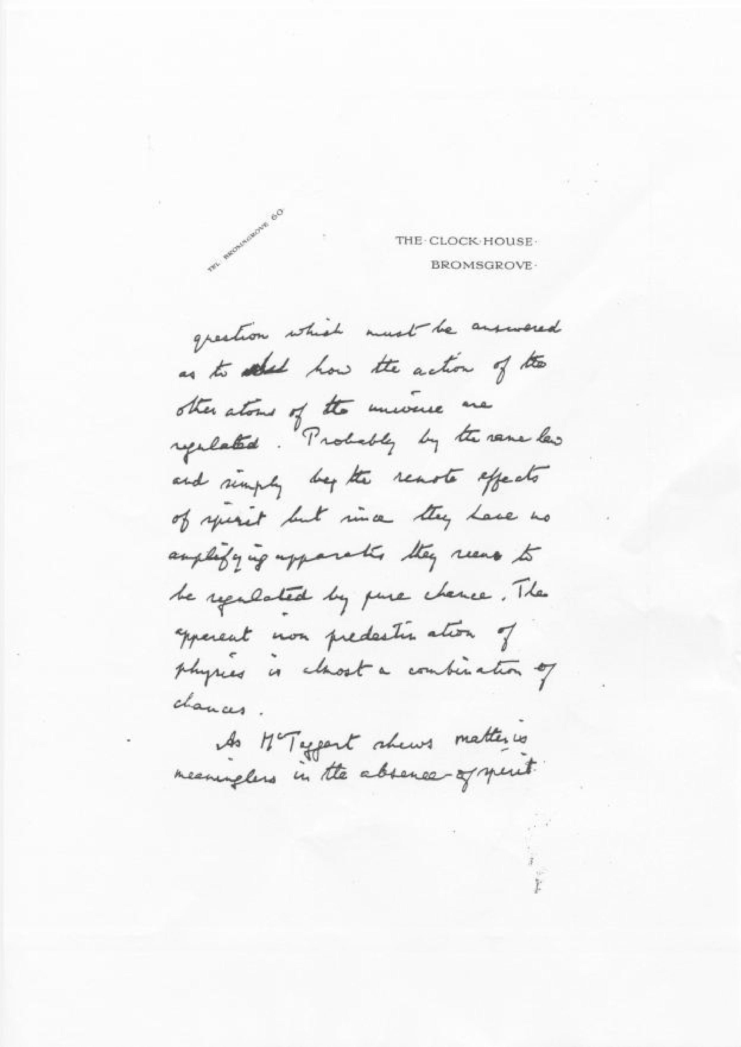 Nature of Spirit. by Alan Turing | by OnOnto | Medium