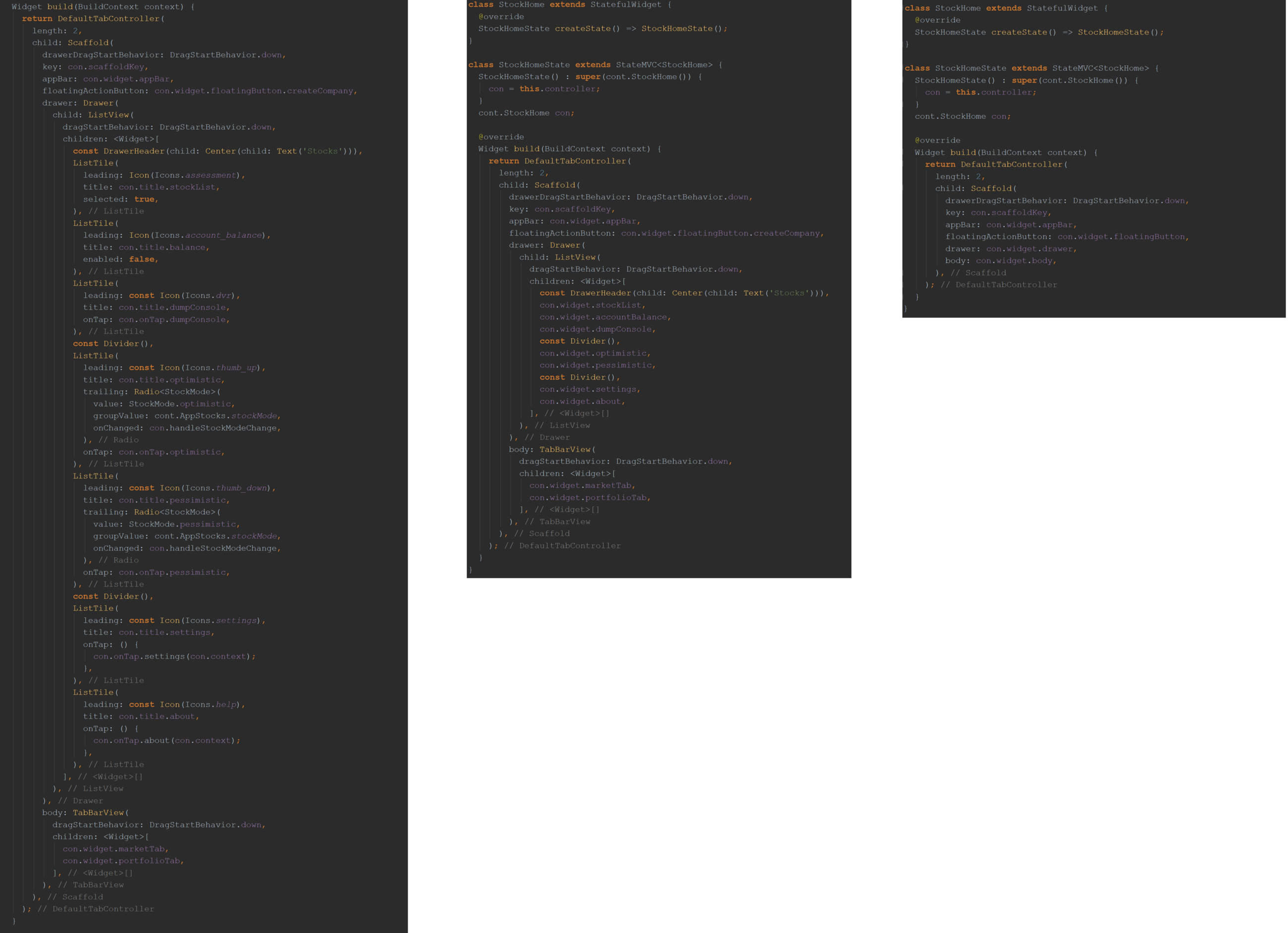 MVC in Flutter Part 1. Using MVC Design Pattern in Flutter’s… | by Greg ...