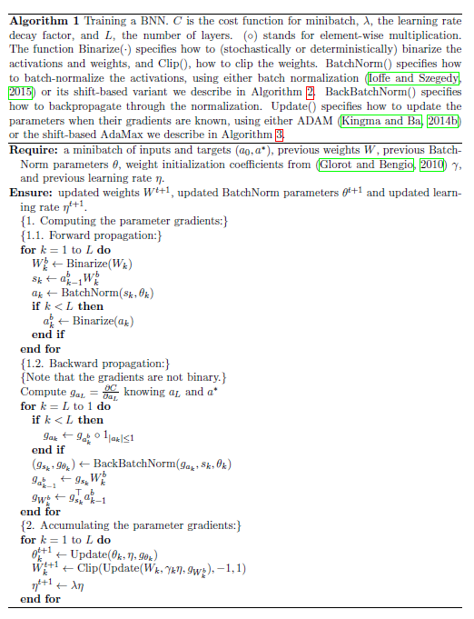 Quantized Neural Networks: Training Neural Networks with Low Precision Weights and Activations ...