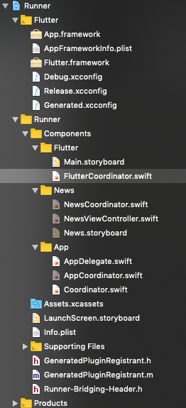 Flutter navigate to another view controller in iOS using Coordinator pattern | by cosinus | Medium