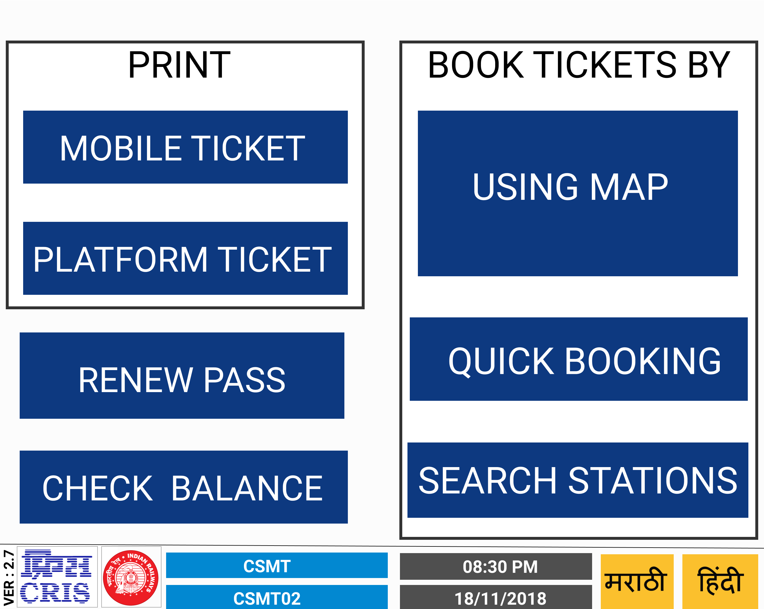 Buying a Railway Ticket via ATVM in Mumbai — A UX Case Study | by ...