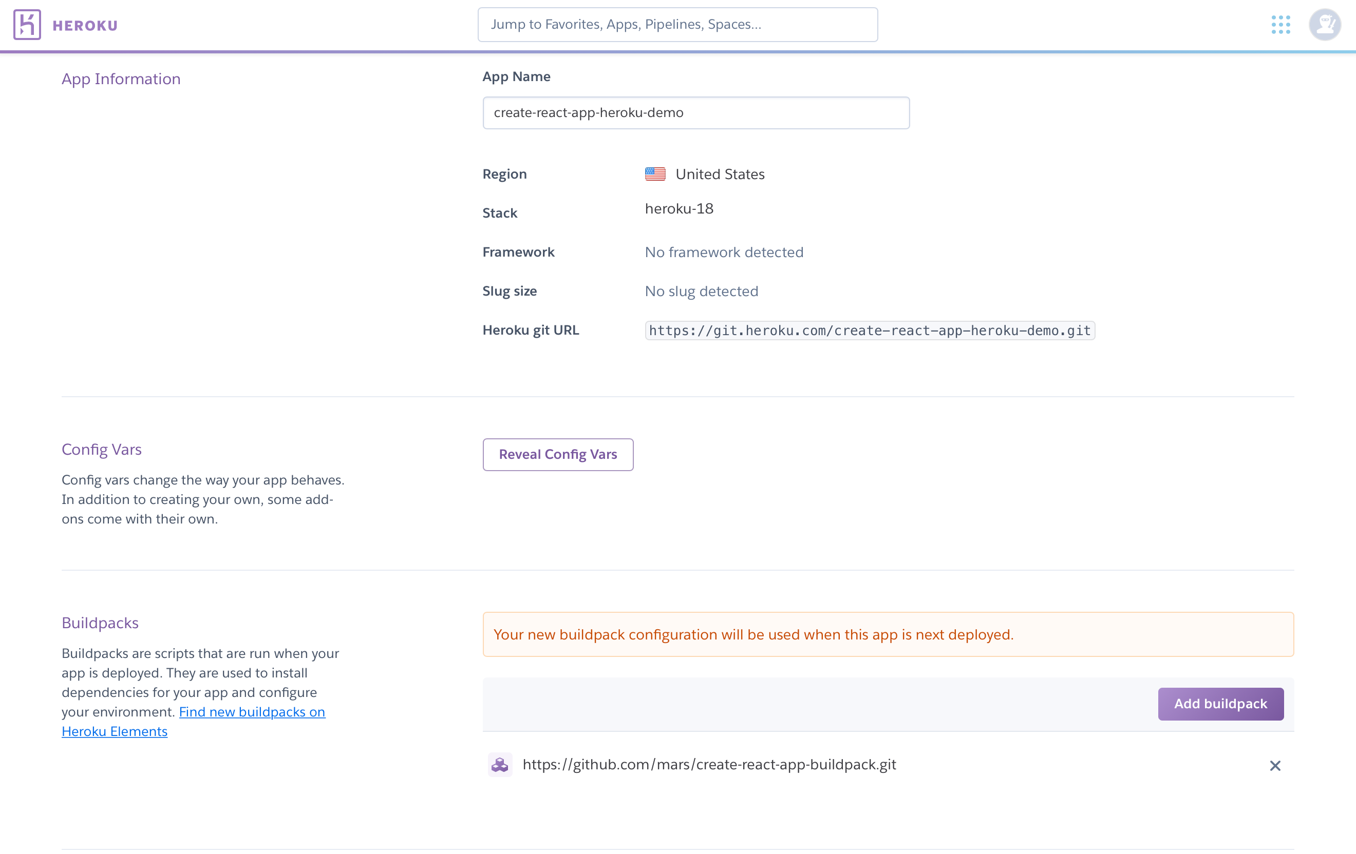 Deploying Create React App On Heroku From Github By Pratik Agashe Make It Heady Medium