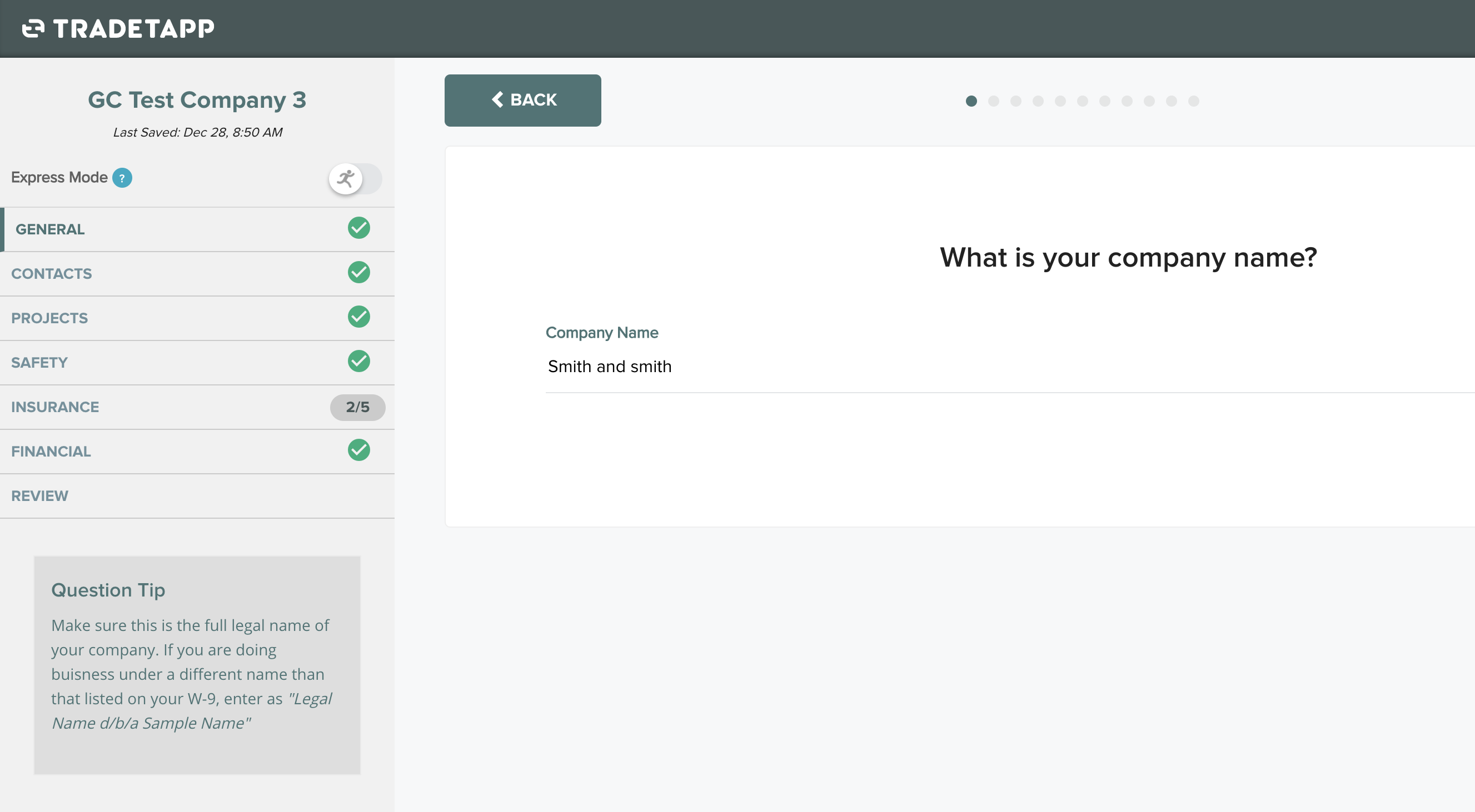 Previewing TradeTapp 15 updates. We’re really close to finishing up a ...