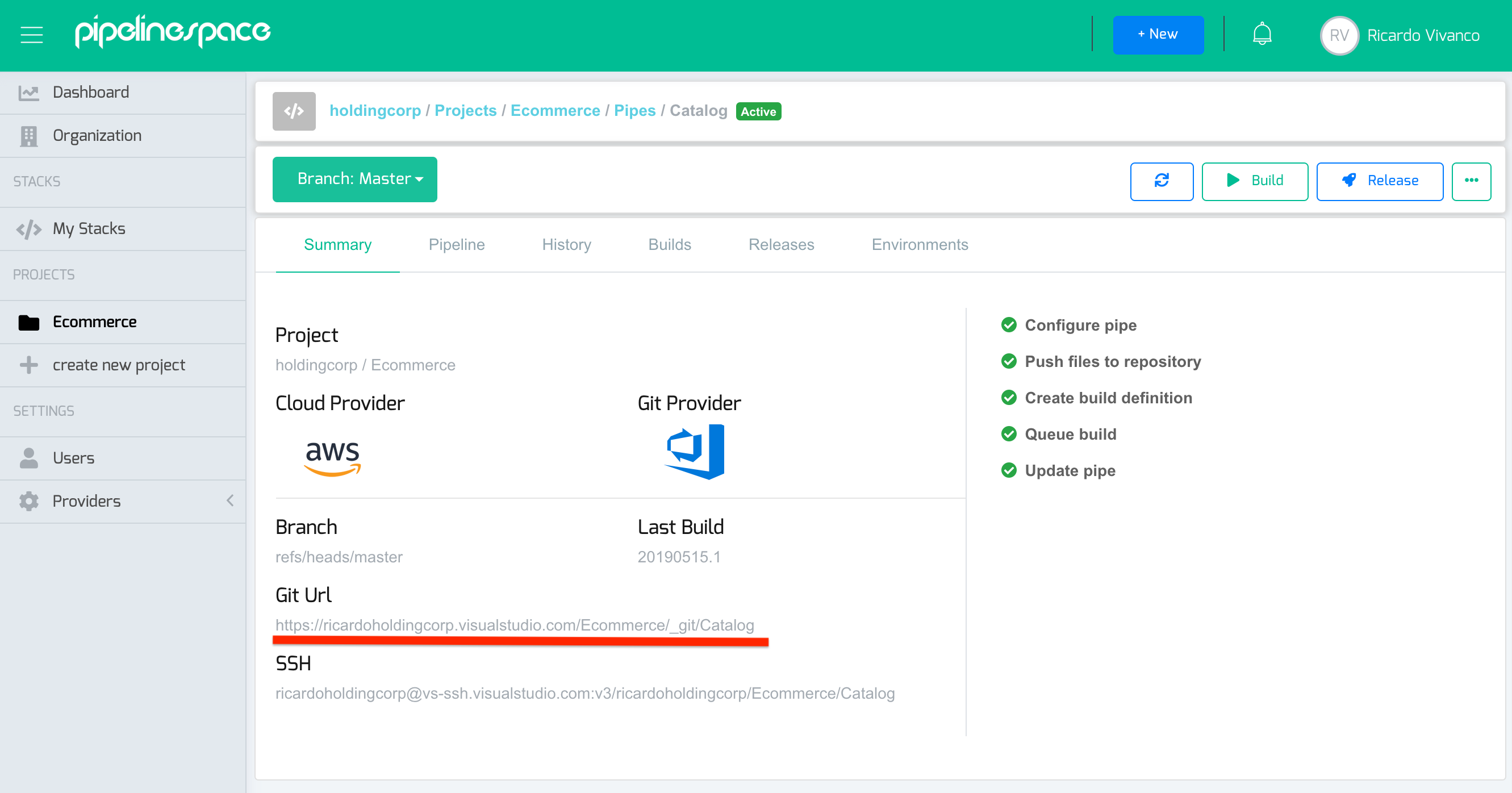 Setting up a CI/CD pipeline in Azure DevOps for Serverless ASP.Net Core Web Api + DynamoDb and ...