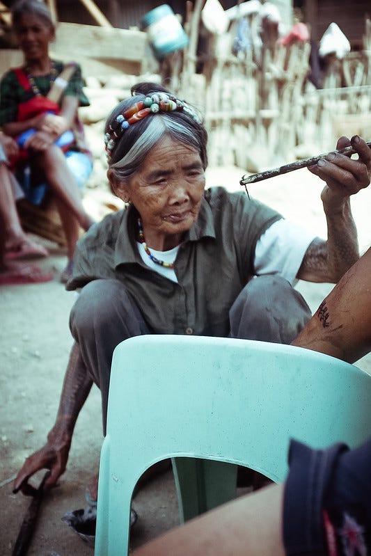 Whang Od Oggay The Last Traditional Kalinga Tattoo Artist In The