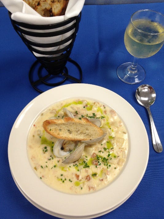 50 States & 50 Foods ~ Massachusetts Clam Chowder | by The Food Channel ...