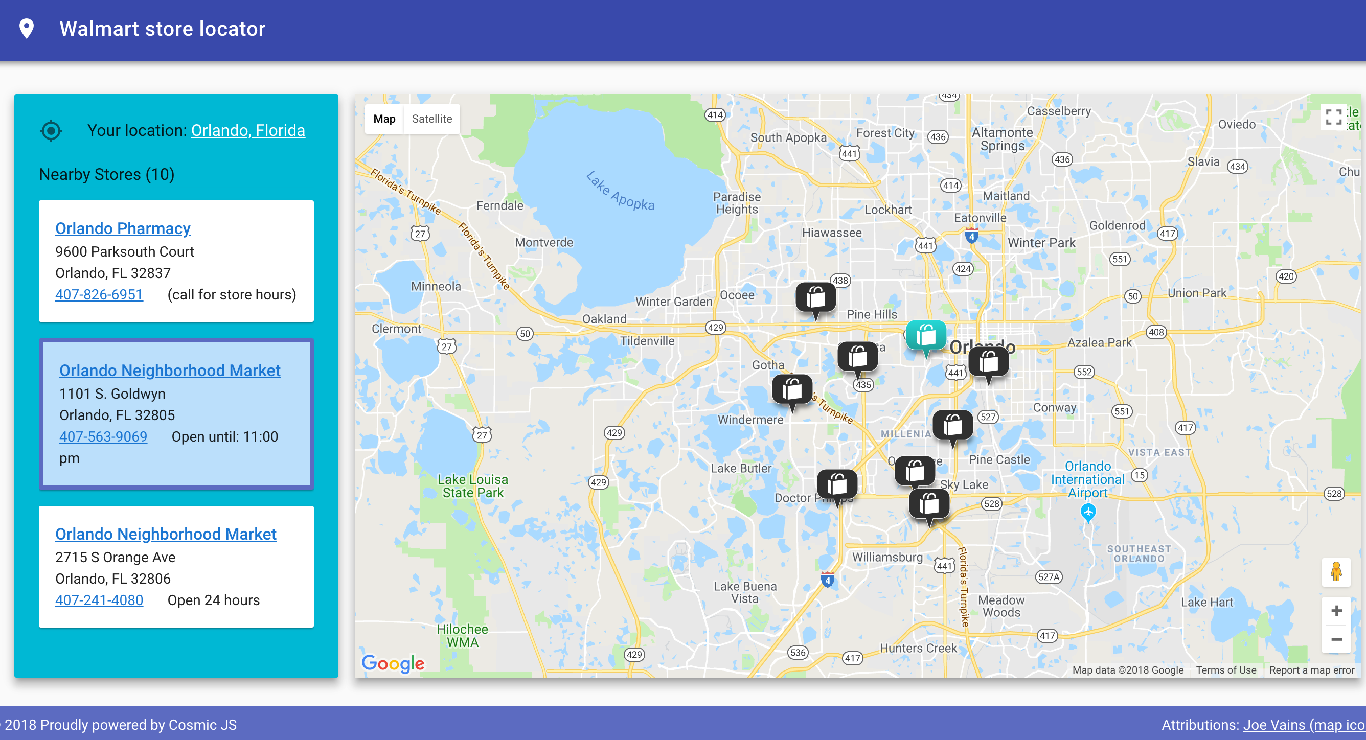 How to create a store locator app using Vuejs, Cosmic JS, and Google Maps. | by Mohamed Termoul ...