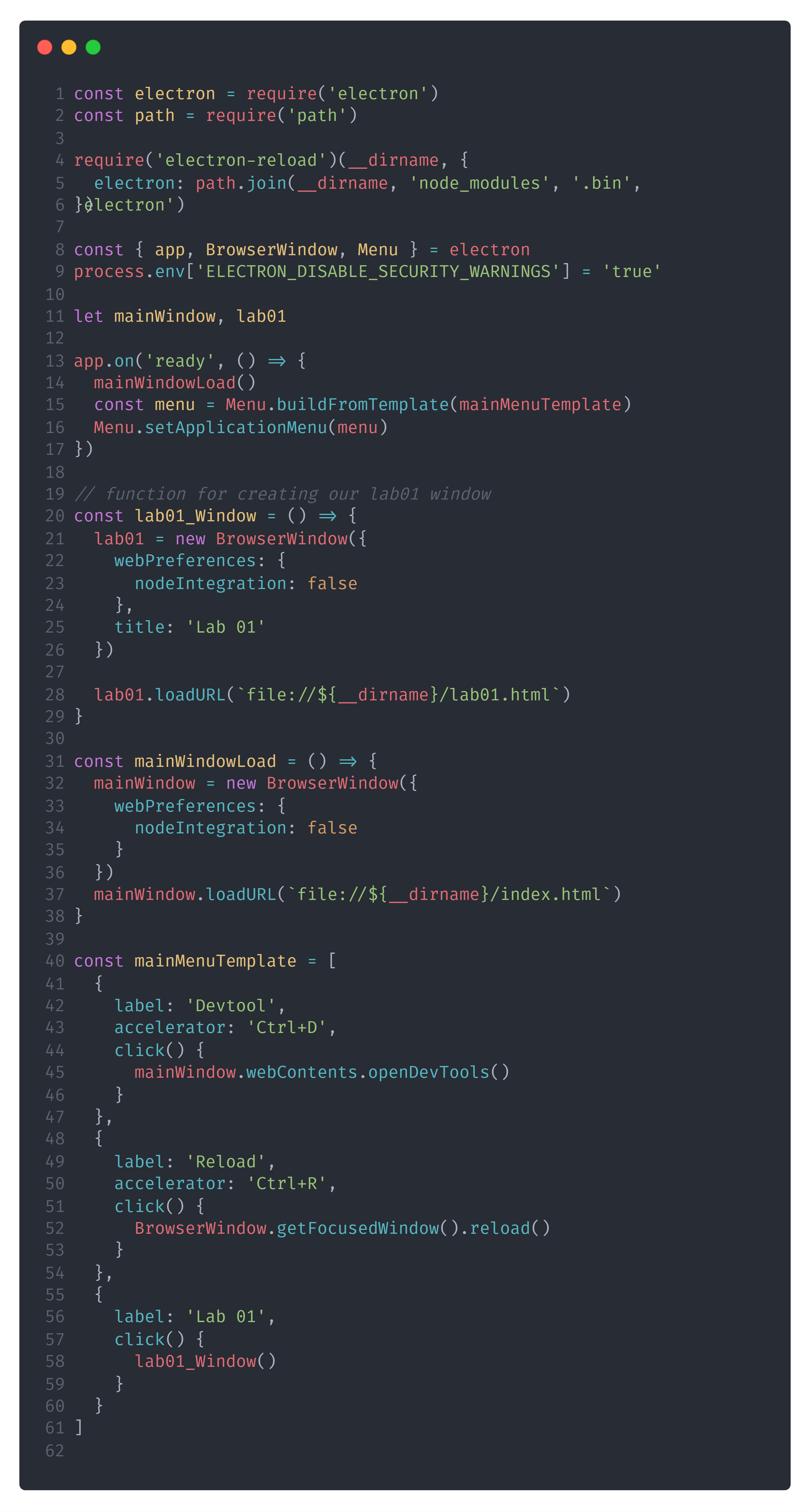 Electron Js Execute Command Line Code Example