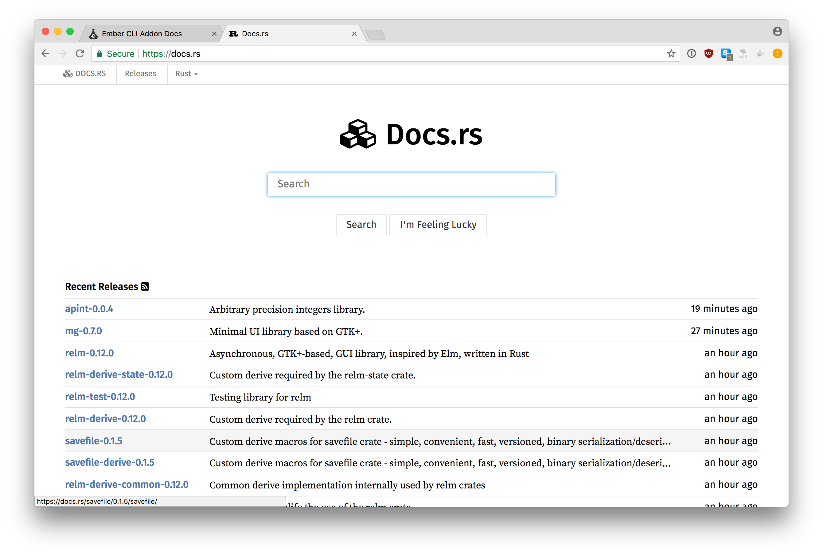 Ember CLI Addon Docs: Shared Documentation for the Ember Ecosystem
