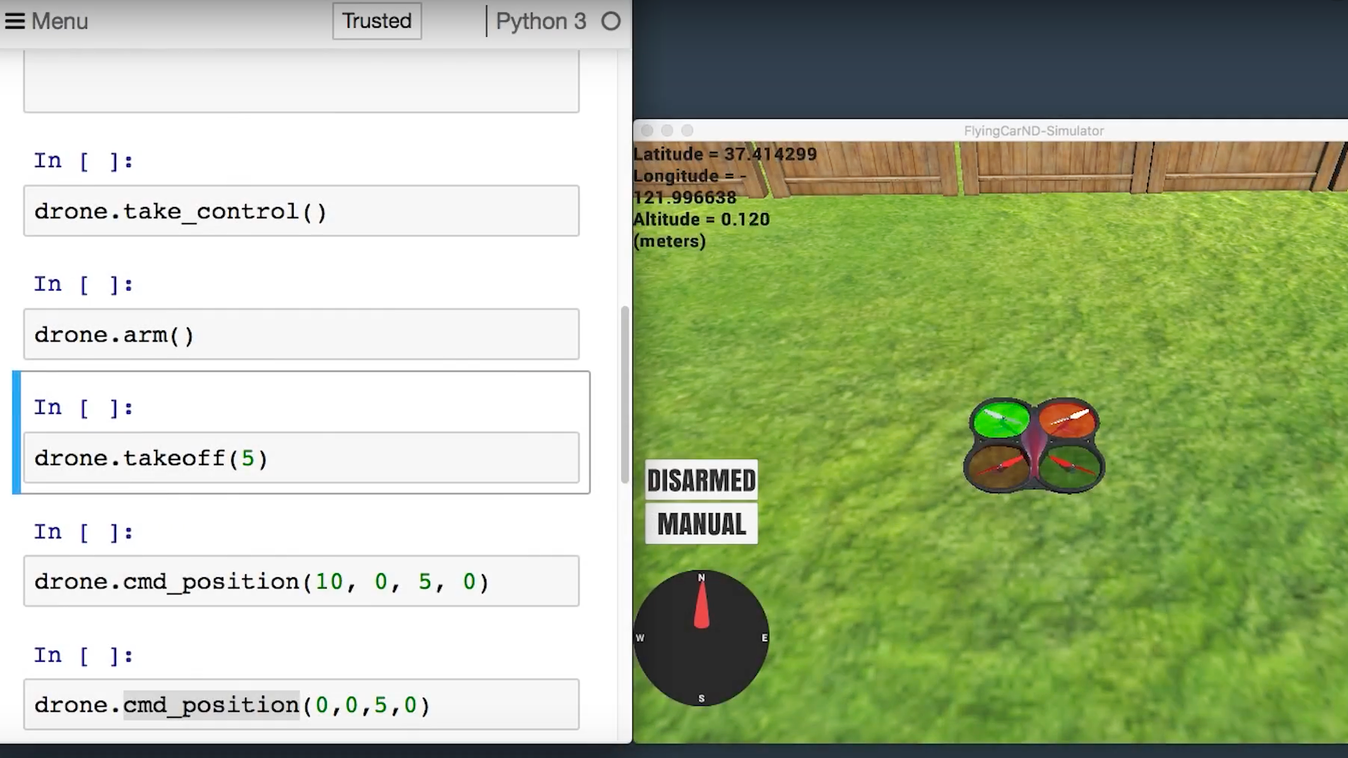 Three Steps to Code Your Own Flying Vehicle | by Jake Lussier | Udacity ...