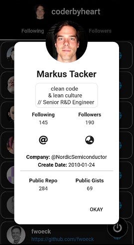 flutter gitHub application developement | Medium