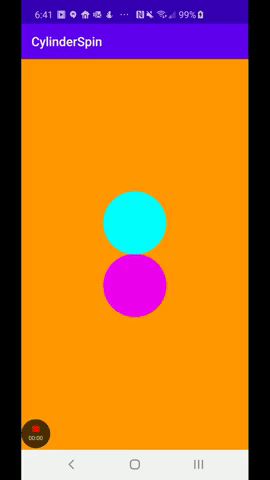 Fun with Math — Animated Spinning Cylinder in Kotlin using Trigonometry ...