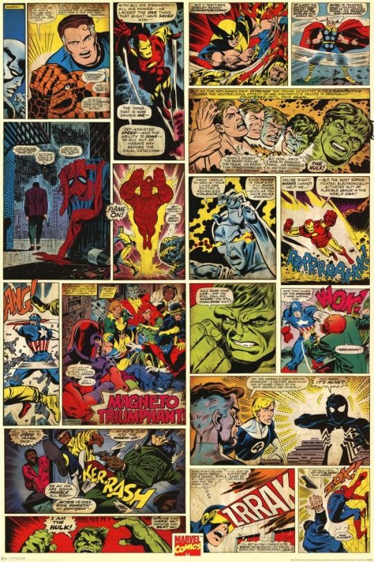 The Whole Marvelous Super Ultra Cosmic Magical Comic Book Universe | by ...