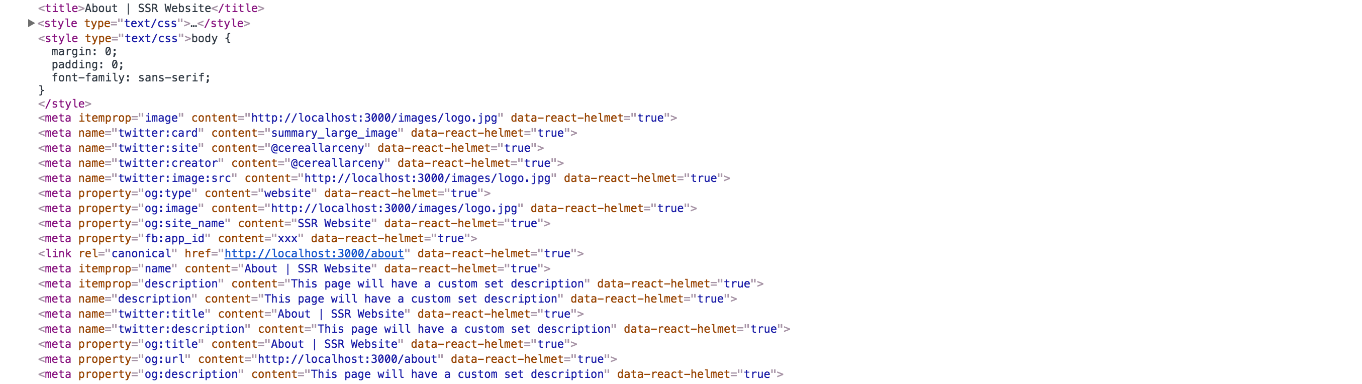 Server Side Rendering With Create React App React Router V4 Helmet Redux And Thunk By