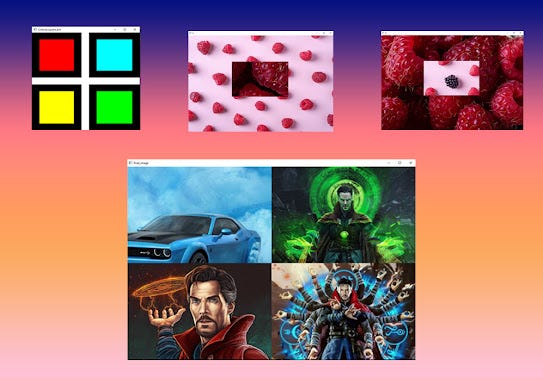 IMAGE PROCESSING WITH THE OPENCV-PYTHON🐍🐍 | by Deepak Sharma | Medium