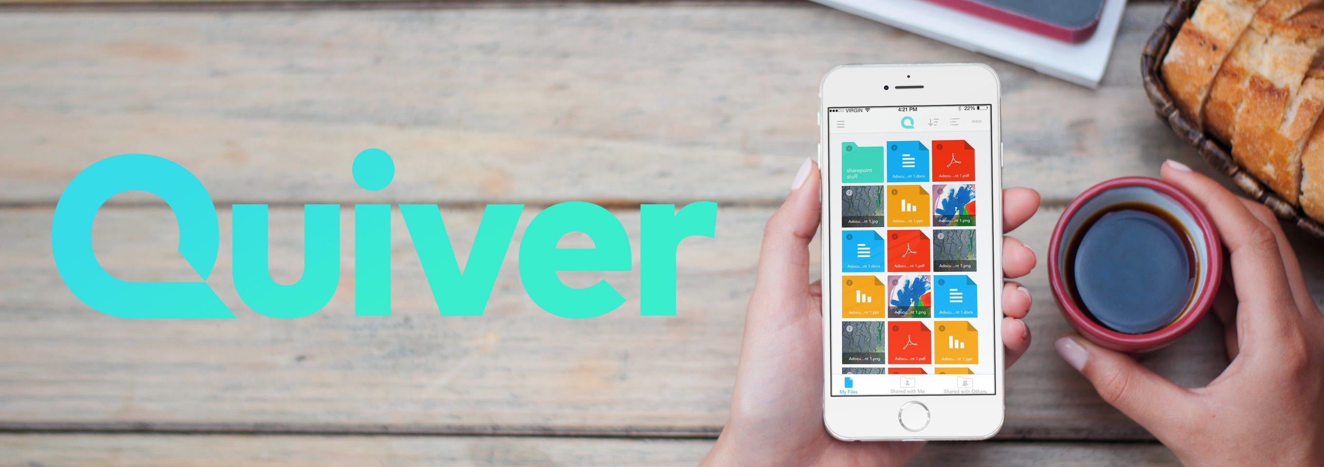 Quiver launches the world’s first secure file sharing app, which gives ... Quiver launches the world’s first secure file sharing app, which gives ...