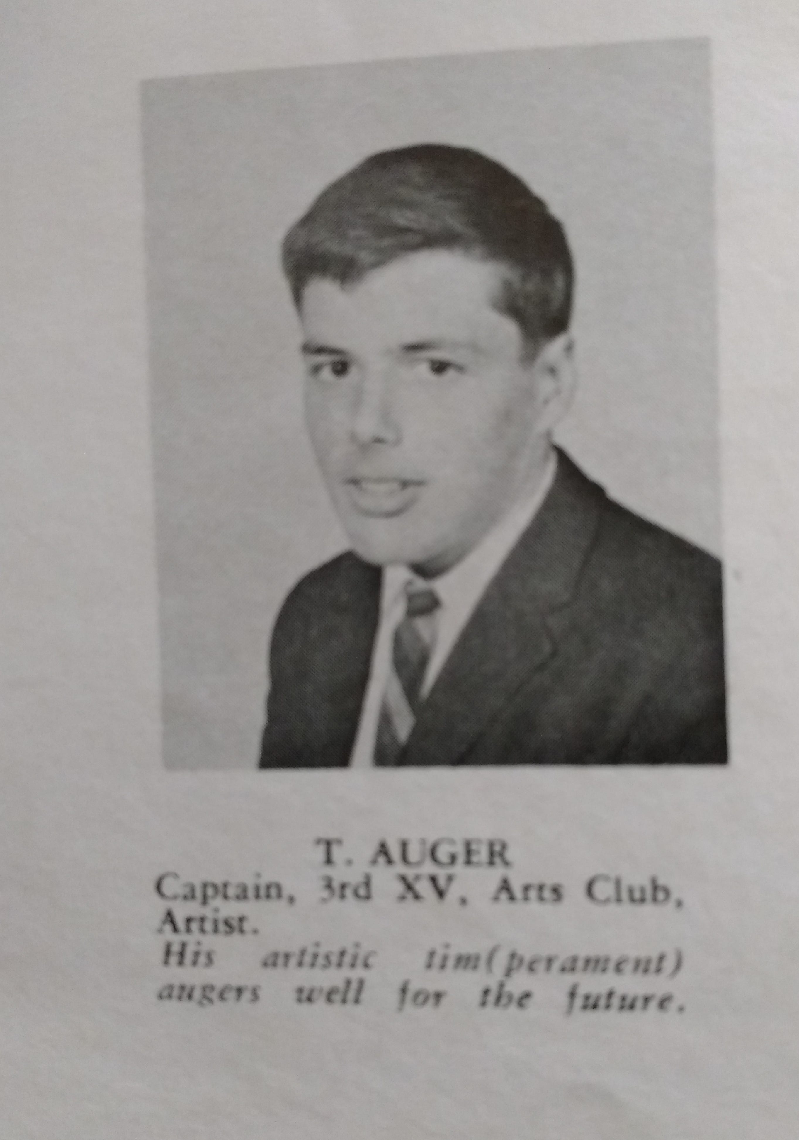 Memories of Tim Auger. The cover image is a picture of my… | by Corey ...