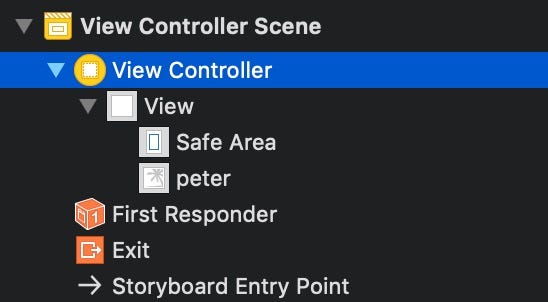 如何點選 storyboard 裡的 view controller 物件 | by 彼得潘的 iOS App Neverland | 彼得潘的 Swift iOS App 開發問題解答集 ...