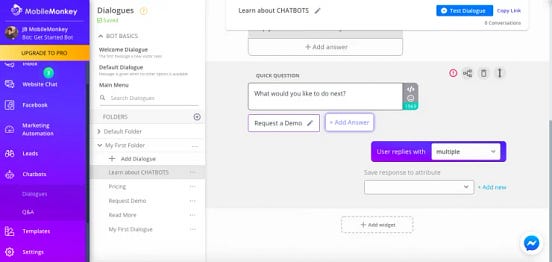 How to Build a Bot for Business. These days, people prefer messaging to ...