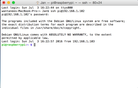 Rpi Ssh Secure Shell กับ Raspberry Pi บนหลาย ๆ แพลตฟอร์ม By Sathittham Sangthong Ss Blog
