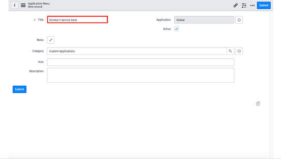 How to Create Application Menus and Modules | by ServiceNow Scholar | Medium