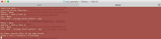 Basics of Entity Resolution with Python and Dedupe | by District Data Labs | District Insights ...