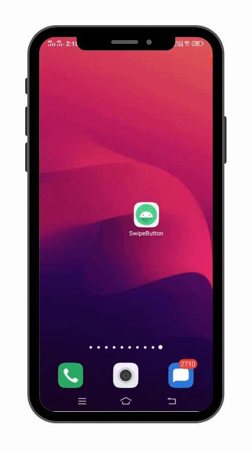 How To Create Custom Swipe Button In Android Android