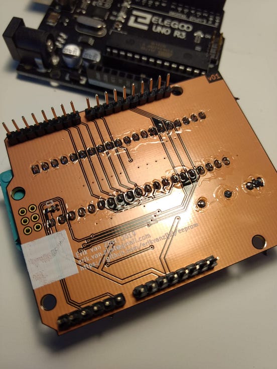 DIY EEPROM Programmer. I had a number of projects in mind that… | by Erik van Zijst | Medium