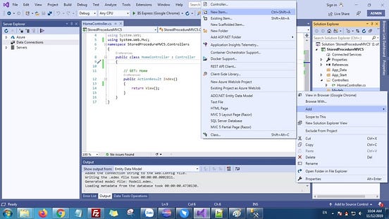 ASP.NET MVC 5 Stored Procedure. Continue, the Article shared… | by Hòa Nguyễn Thanh | Medium