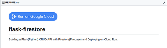 Building A Flaskpython Crud Api With Cloud Firestorefirebase And Deploying On Cloud Run