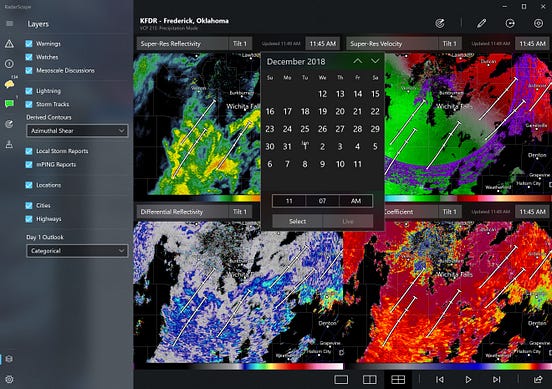 RadarScope v2 for Windows is Now Available | by WeatherDecTech | Medium