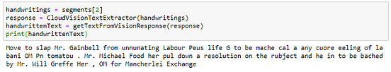 Printed And Handwritten Text Extraction From Images Using