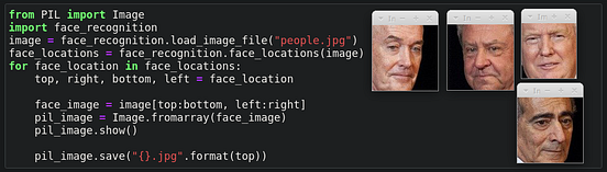 Face Recognition Library in Python | by Sam Wolf | Geek Culture | Medium