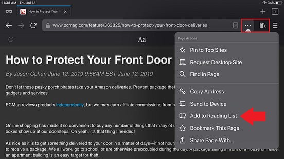 How to Download a Web Page or Article to Read Offline | by PCMag | PC ...