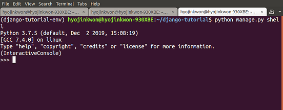 Django Tutorial — 2편 Django Orm Querysets By Hyojin
