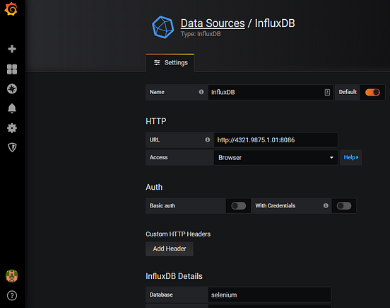 Real Time Selenium Reports using Grafana & InfluxDB | by Kishan Enjapuri | Medium