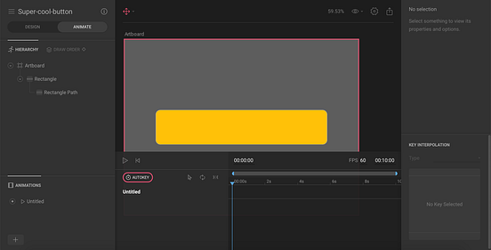 How to create button animation with Flare in Flutter? Part 1: Create your first animation! | by ...