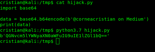 Python Library Hijacking on Linux (with examples) | by Cristian Cornea | Analytics Vidhya | Medium