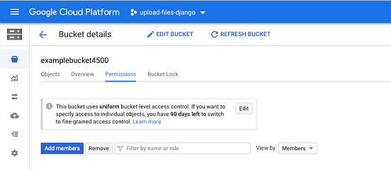 How to use Google Cloud Storage with Django Application | by Mohammed Abuiriban | Medium