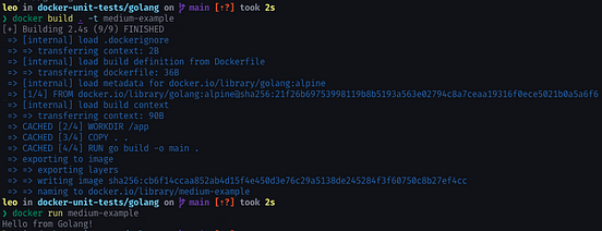 Running Unit Tests With Docker How To Use The Same Container To Run By Leonardo Lima The 1692