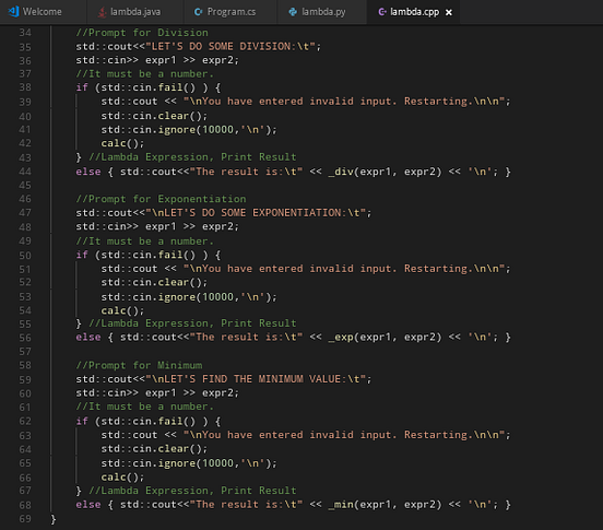 Lambda Expressions In Java Python C C By Adrian D Finlay Medium