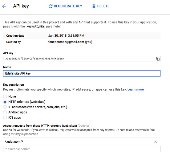 How to get a key from Google Maps JavaScript API | by Eder | Quick Code | Medium