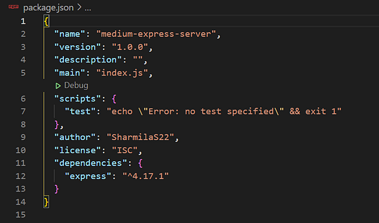 Develop a backend server for your application using express. | by ...