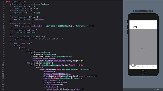 How to build custom TabBar using SwiftUI? | by Prafulla Singh | Medium