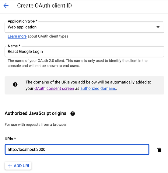 How to Set Up Google OAuth in React with React-Google-Login | by Chad ...