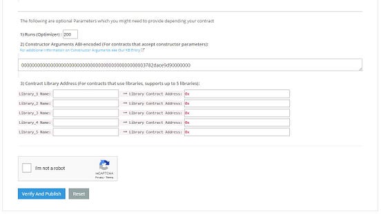 Verifying contracts on Etherscan. To update token information on… | by Kaven Choi | Etherscan ...