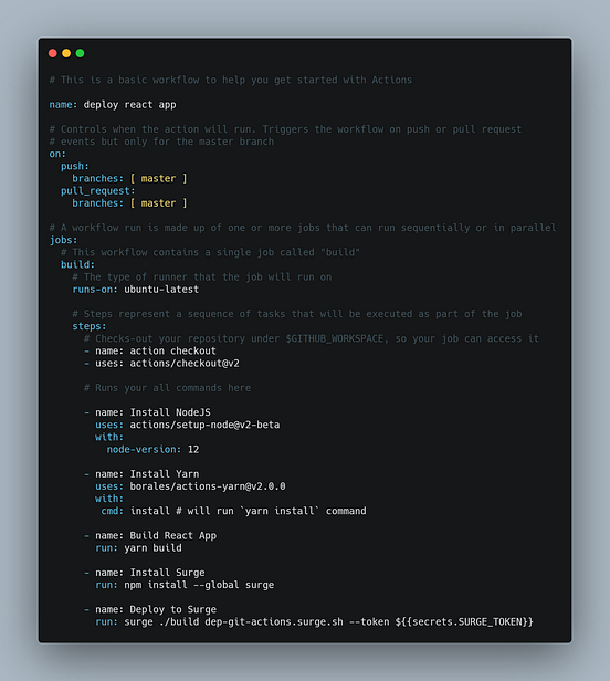 Automate Your React App Deploy With Github Actions By Muhammad Qasim Qadri Medium